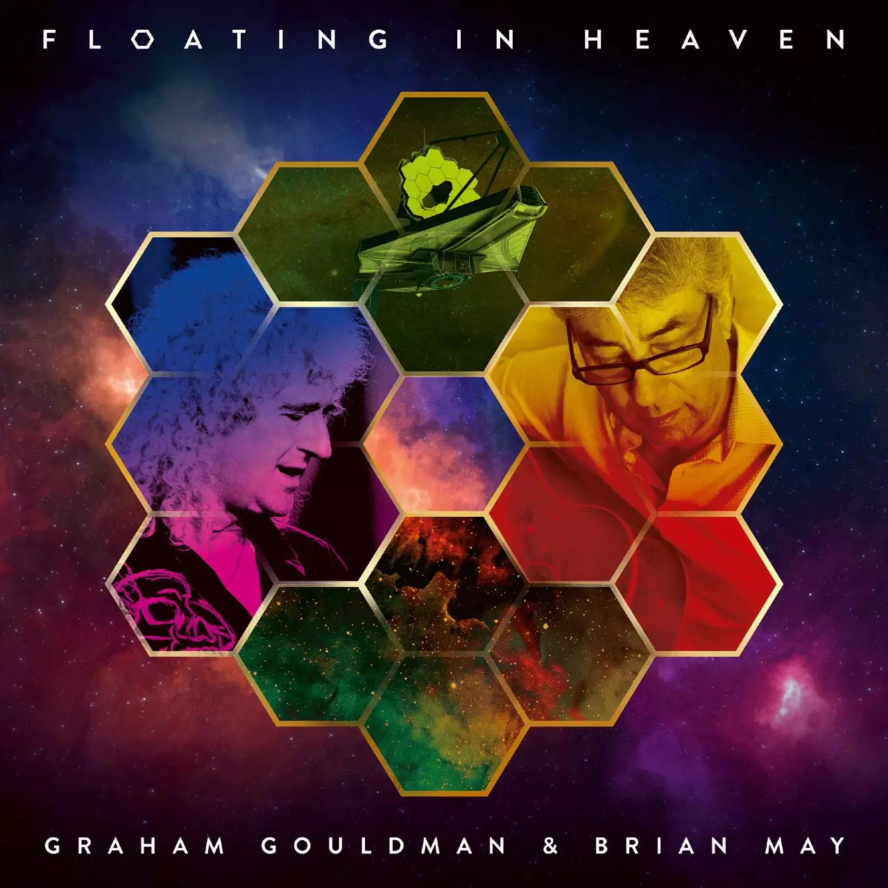 Brian May se připojuje ke Grahamu Gouldmanovi pro novou skladbu Floating In Heaven