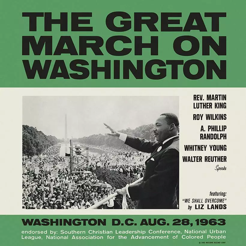 The Great March á Washington plötuumslagi