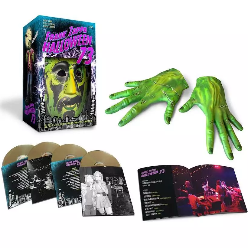 Frank Zappa's Halloween 1973 Inoratidza Kunze Zvino MuCostume Bhokisi Set