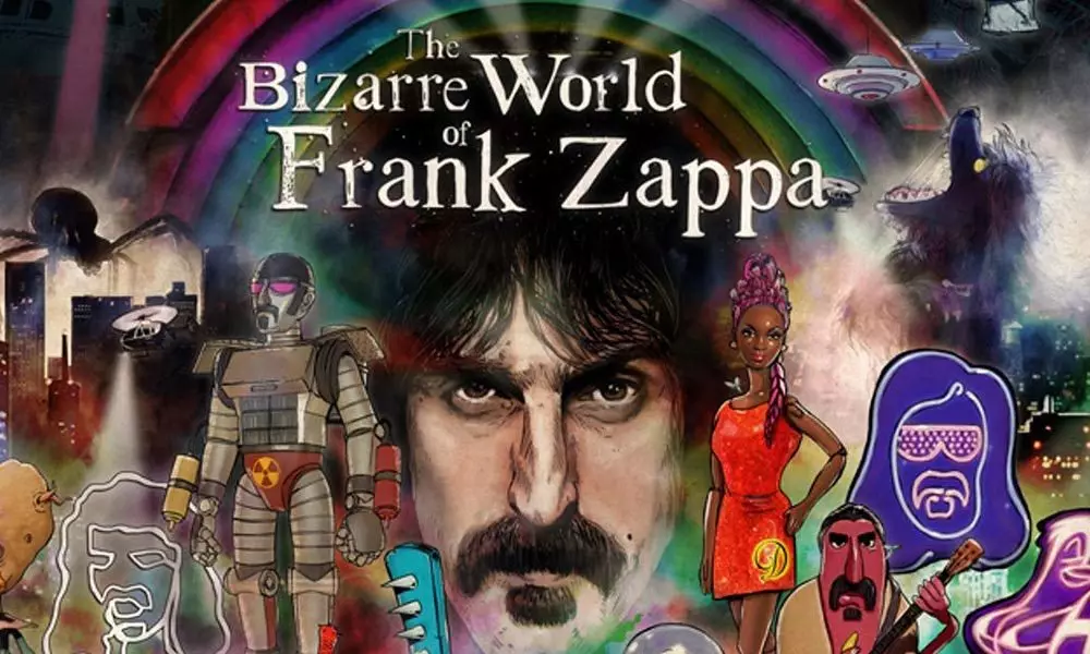 Франк Заппа холограмски постер
