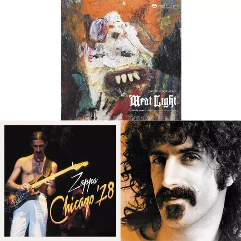Frank Zappa Hilibka Iftiinka Chicago 78 Dhibcaha Yaryar Montage Album Daboolka - 530