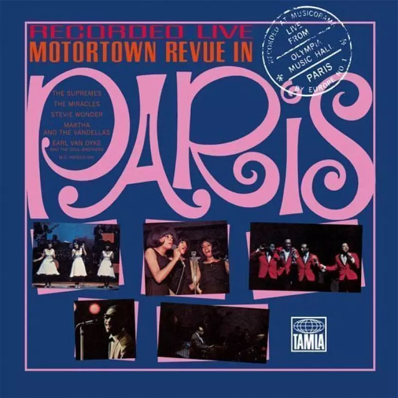 Motortown Revue Li Parîsê Cover