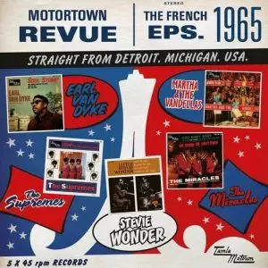 Motown فرانسيسي EPs 1965 Packshot