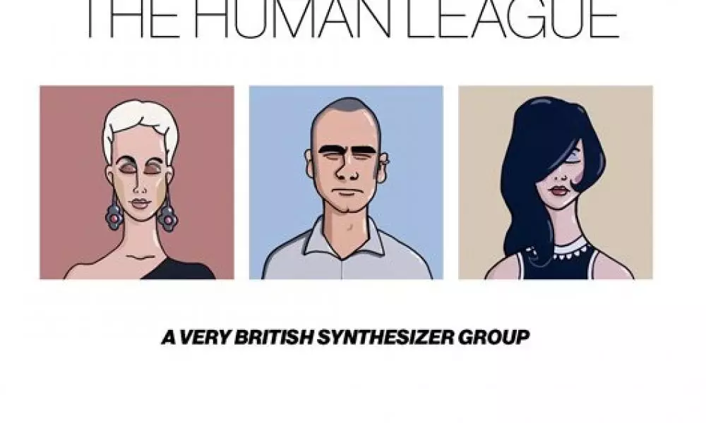 The Human League غلاف ألبوم مجموعة سينثيزيزر بريطاني للغاية - 530