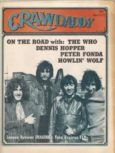 Crawdaddy 1971 оны 12-р сар The Who ковер