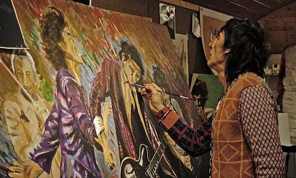 Ronijs Vuds iepazīstina ar Pikaso iedvesmoto Rolling Stones gleznu | uDiscover