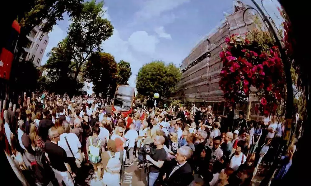 יום השנה החמישים של Beatlemania Abbey Road