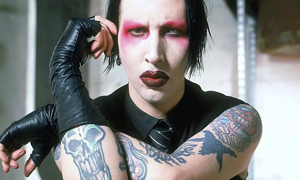 Marilyn Manson-foto deur Mick Hutson en Redferns