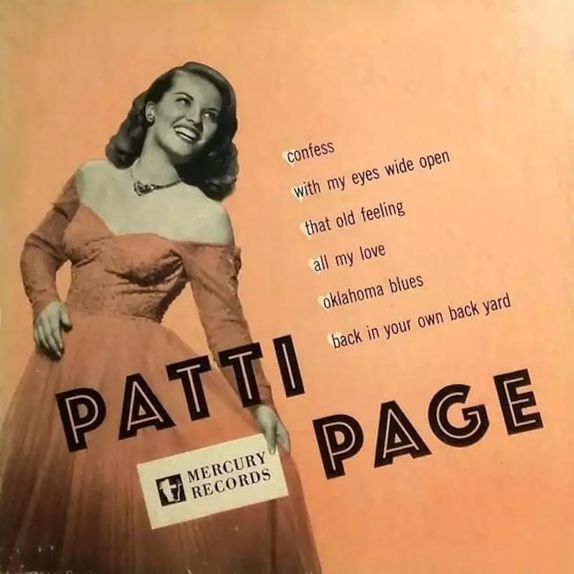 Patti Page „Confess” EP artwork - Prin amabilitatea UMG