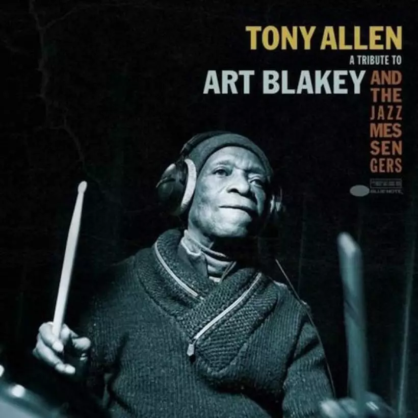 Un gigante de la batería saluda a otro, en el EP Art Blakey de Tony Allen 32562_1