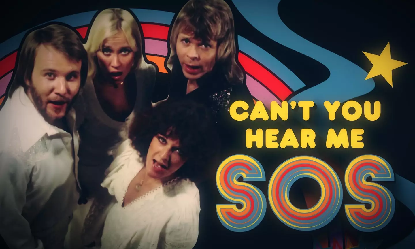 ABBA-ның 1975 жылғы «SOS» поп-әнұраны үшін жаңа лирикалық бейнені қараңыз.