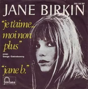 Serge Gainsbourg a Jane Birkin Je T'aime - 300