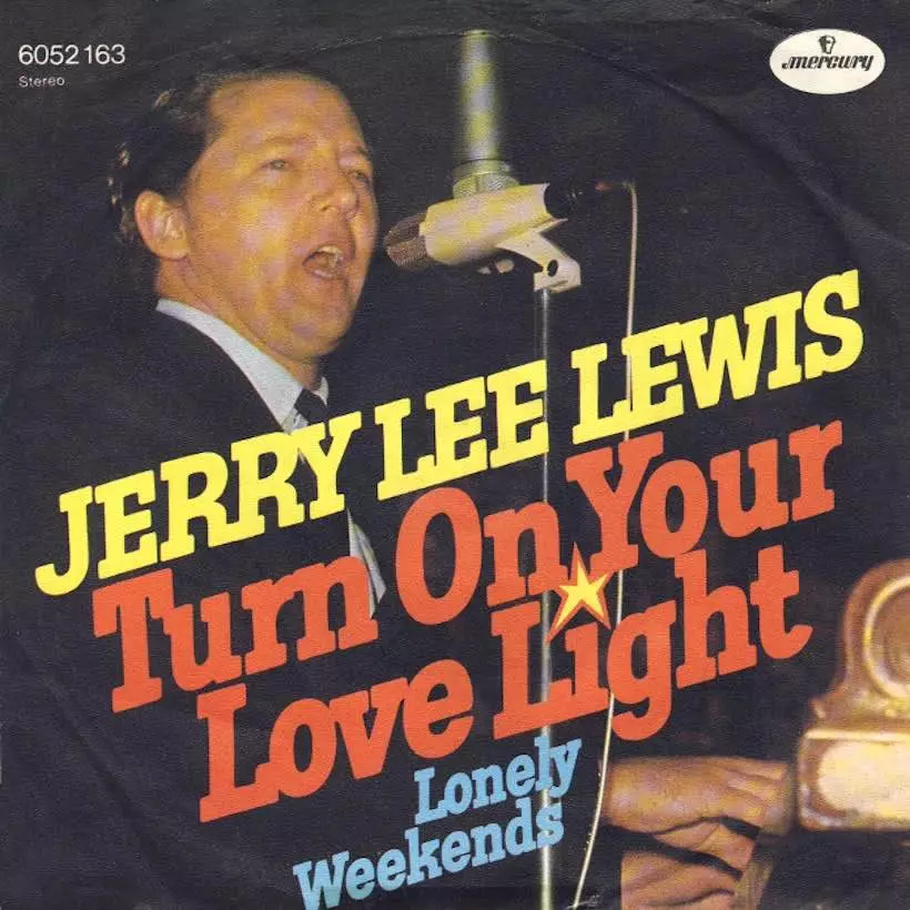 Jerry Lee Lewis 'Turn On Your Love Light' කලා කෘතිය - අනුග්‍රහය: UMG