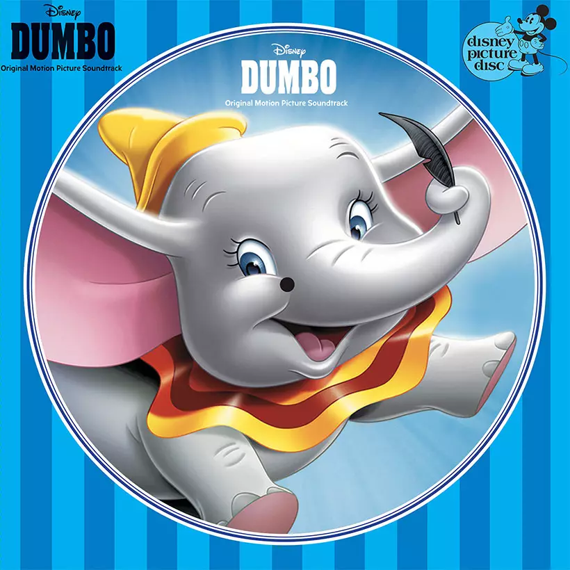 Picture Disc Vinyl Edisyon Original Dumbo Film Soundtrack Soti Kounye a