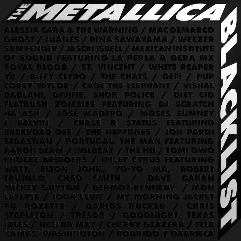 Metallica, Black Album'ün Yeniden Yayınlandığını Duyurdu, Blacklist Cover Albümü