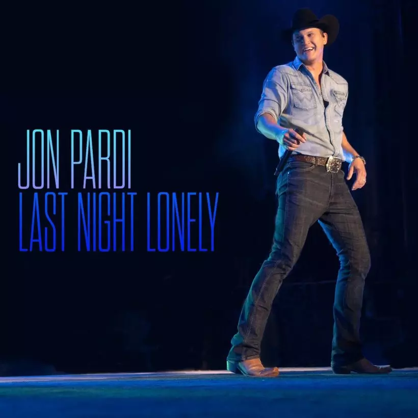 Jon Pardi „Last Night Lonely” borítója – jóvoltából: UMG Nashville