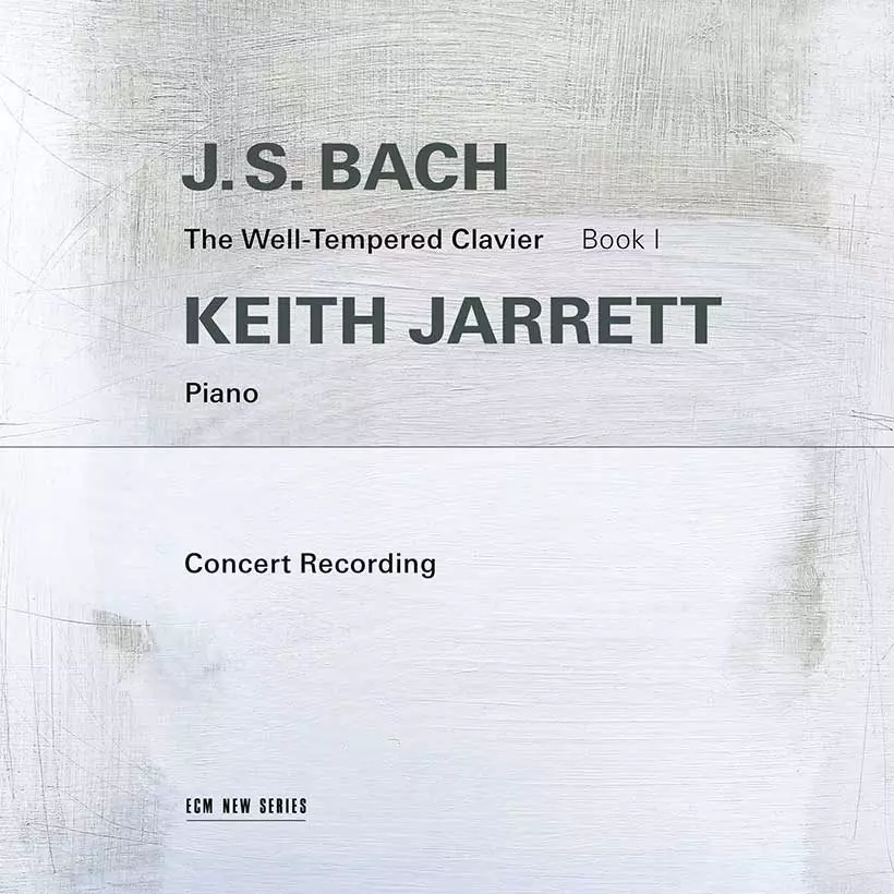 Keith Jarrett JS Bach The Well-Tempered Clavier کور