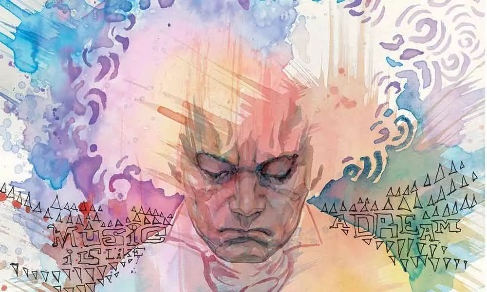 Capa da Graphic Novel de Beethoven