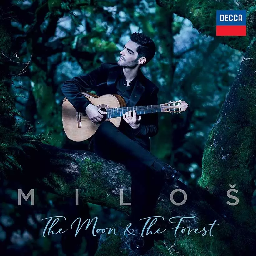 Muka depan album Milos The Moon dan The Forest