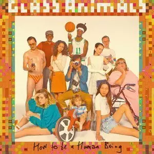 Glass Animals මානව ජීවියෙකු වන්නේ කෙසේද ඇල්බම කවරය - 300