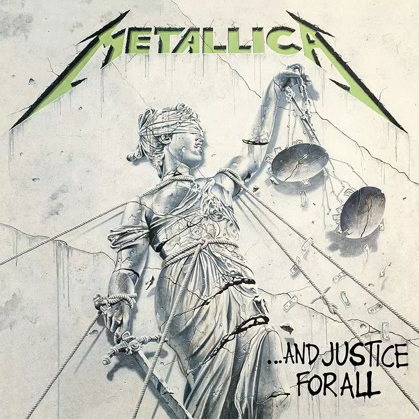 Metallica And Justice For All listaverk veffínstillt 820