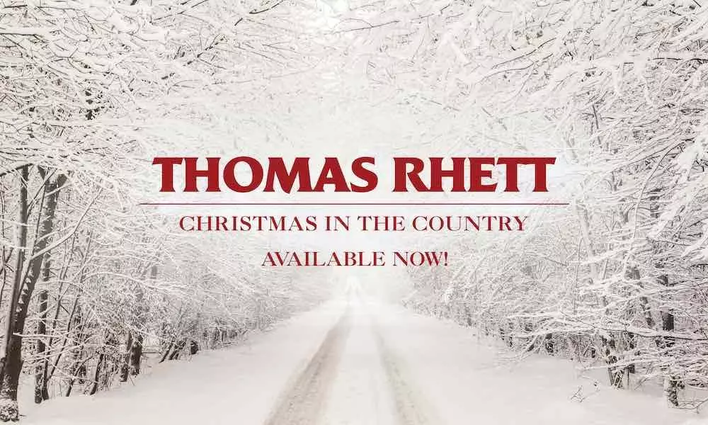 Arte de Natal no País de Thomas Rhett