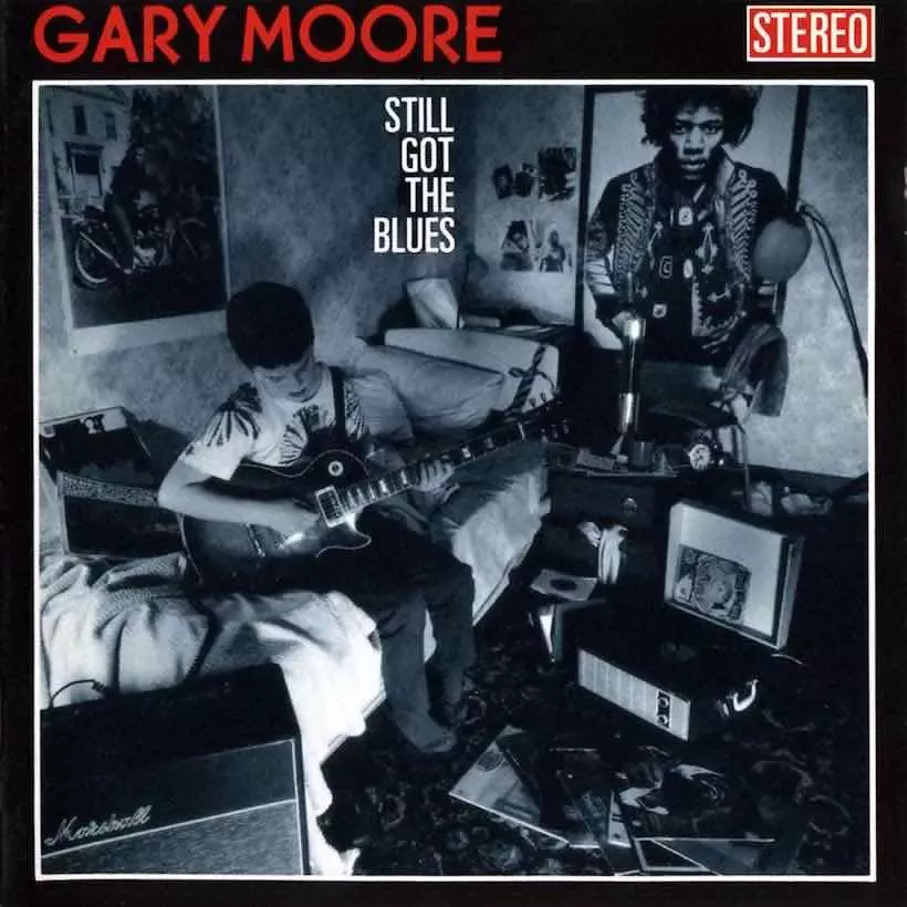 Umetniško delo Garyja Moora 'Still Got The Blues' - z dovoljenjem: UMG