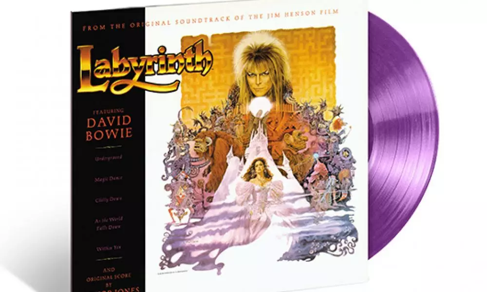 Edizione in vinile viola di David Bowie Labyrinth