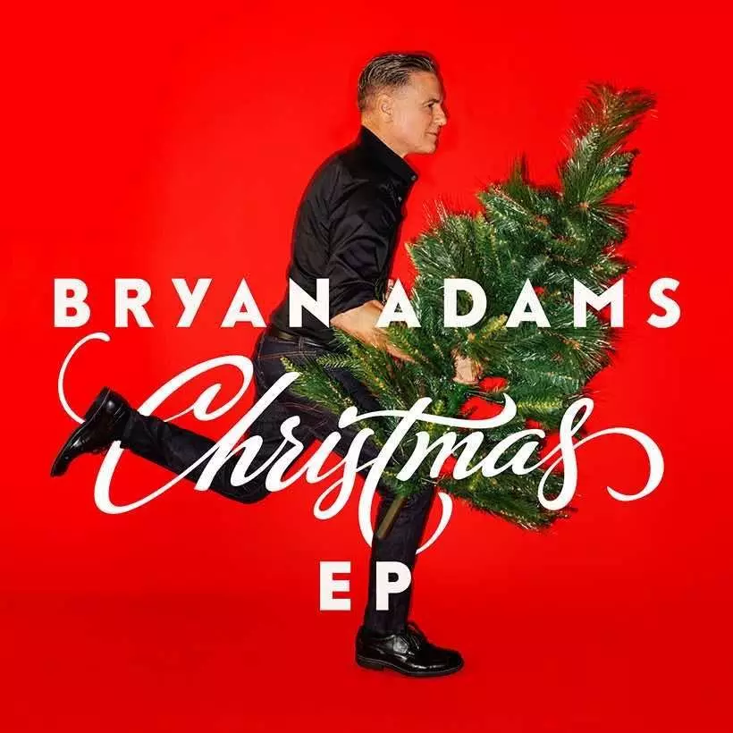 งานศิลปะ EP คริสต์มาสของ Bryan Adams