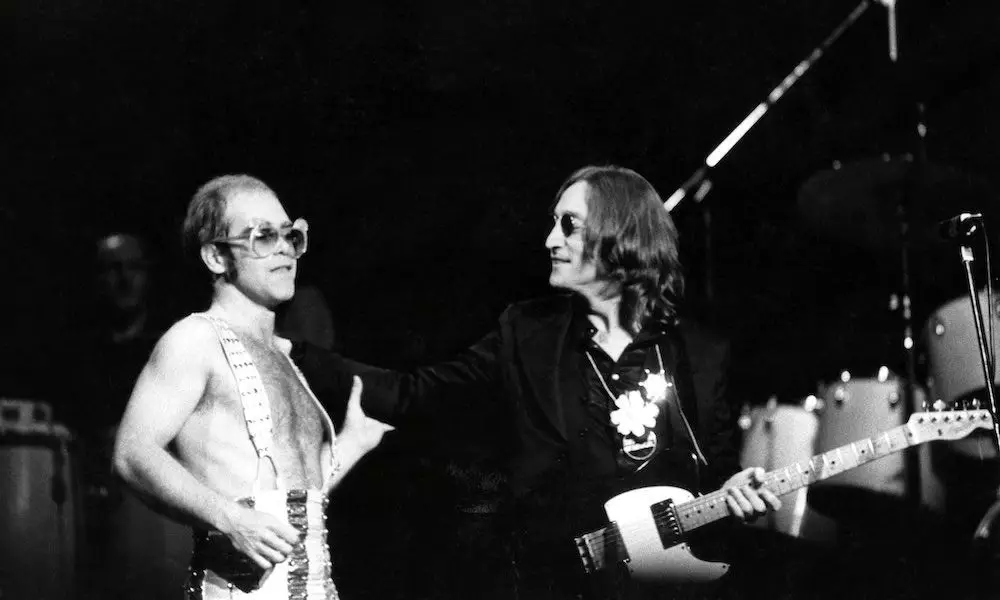 Elton John John Lennon GettyImages 85000841