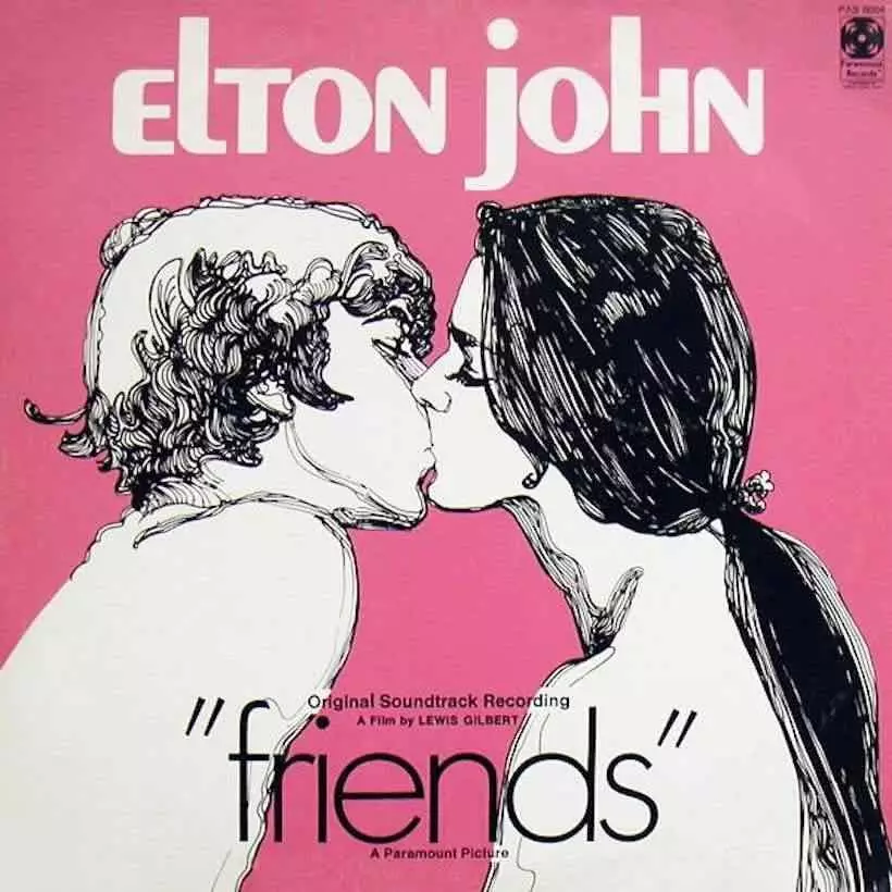 Elton John 'Friends' အနုပညာလက်ရာ - Courtesy: UMG