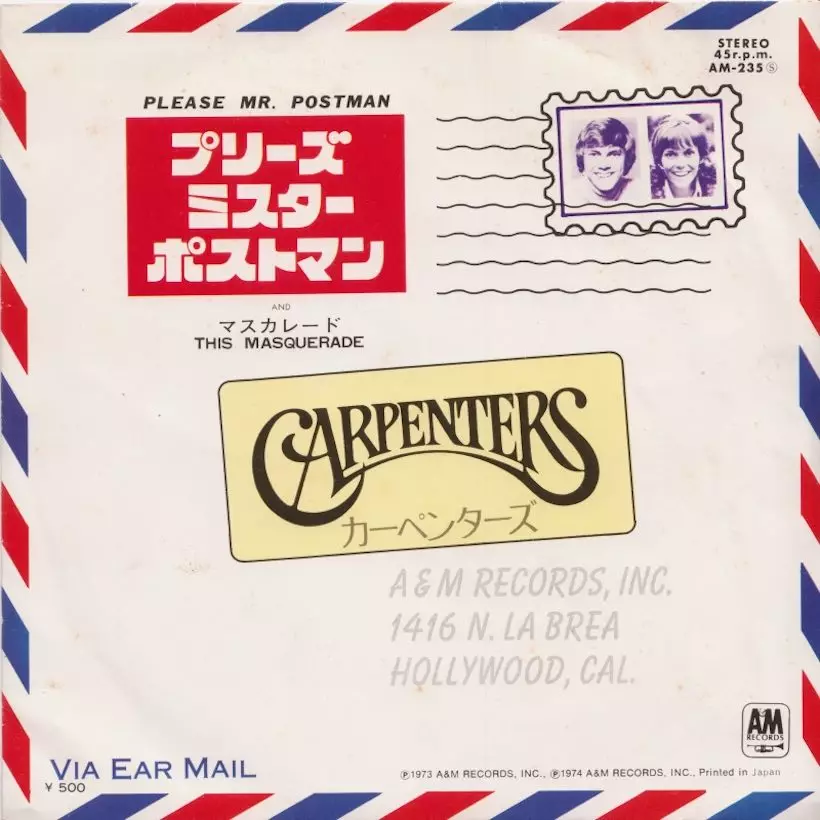 'Ju lutemi zoti postier': The Carpenters Rideliver The Marvelettes' Hit