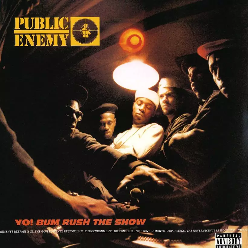 Public Enemy Yo! Bum Rush The Show хип-хоп обложка на албум оптимизиран за уеб 820