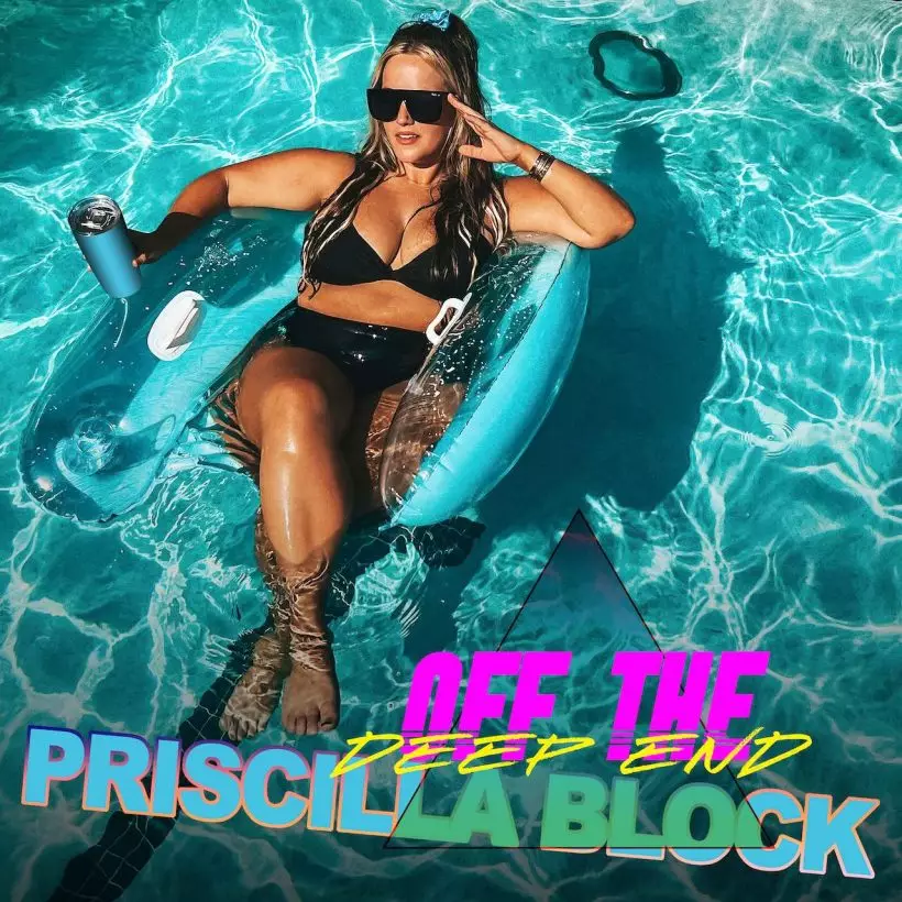 Priscilla Blocks „Off The Deep End“-Kunstwerk – mit freundlicher Genehmigung von Mercury Nashville