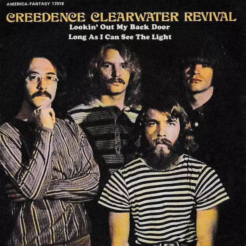 Creedence Clearwater Revival 'Lookin' Out My Back Door'/'Long As I Can See The Light' कलाकृती - सौजन्य: UMG