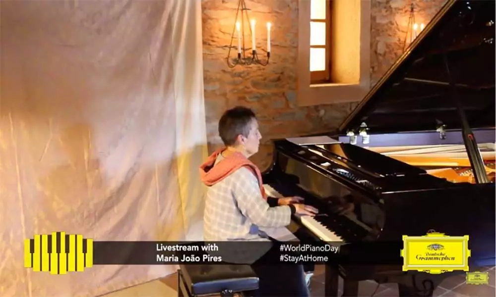 Aso Piano a le Lalolagi Livestream - ata o Maria Joao Pires