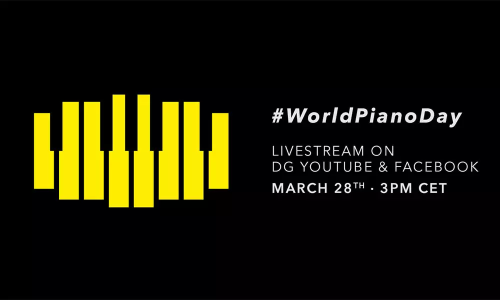 Guarda il livestream globale della Giornata mondiale del pianoforte di Deutsche Grammophon |