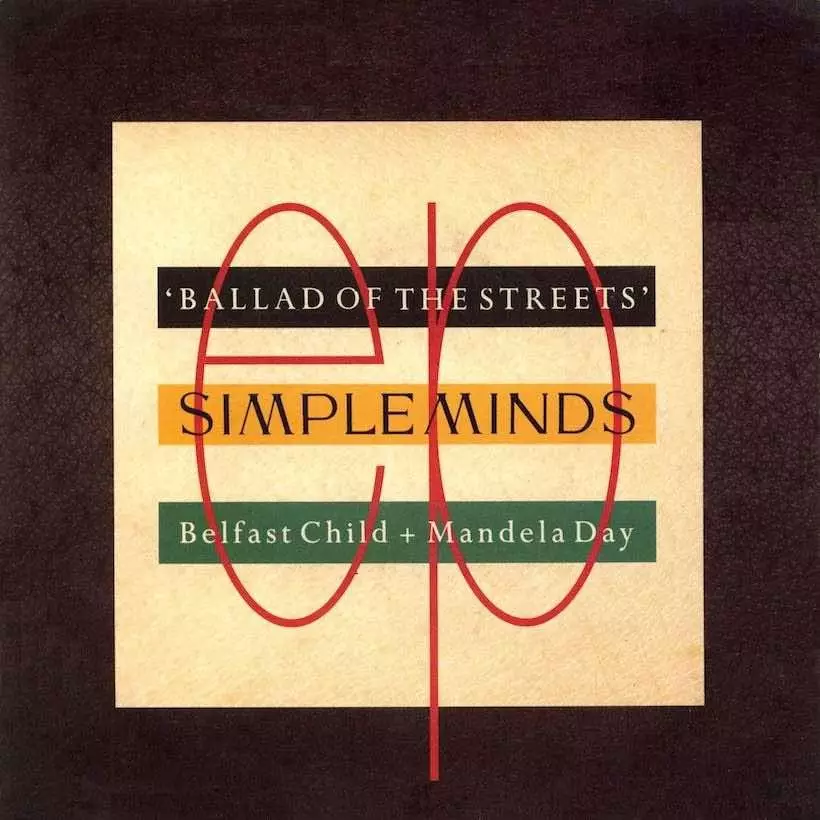 Simple Minds 'Ballad Of The Streets' 艺术品 - 礼貌：UMG