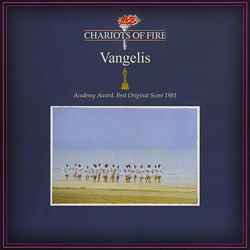 Webová stránka obalu albumu Vangelis Chariots Of Fire optimalizovaná 820