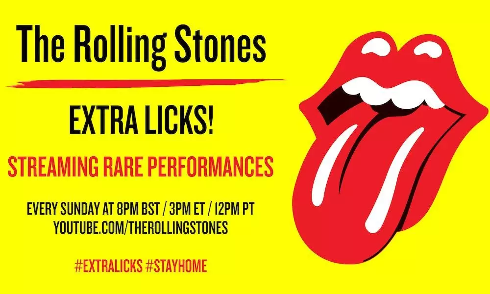 Logotip Rolling Stones Extra Licks