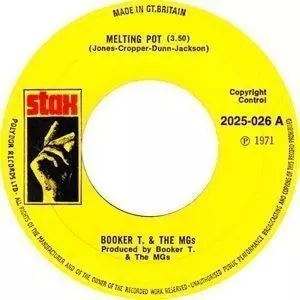 Booker T Thiab The MGs - Melting Pot Single Label - 300