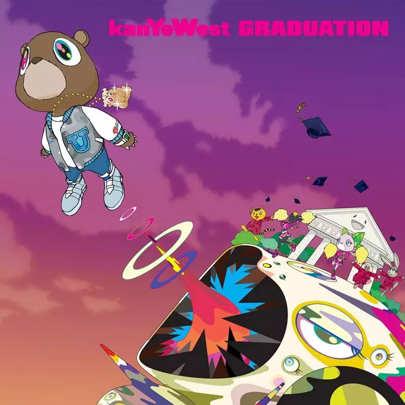 Mtandao wa jalada la albamu ya Kanye West Graduation uliboresha 820