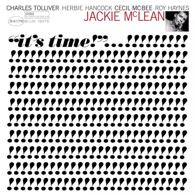 Jackie McLean Ĝi estas Tempo Kovro