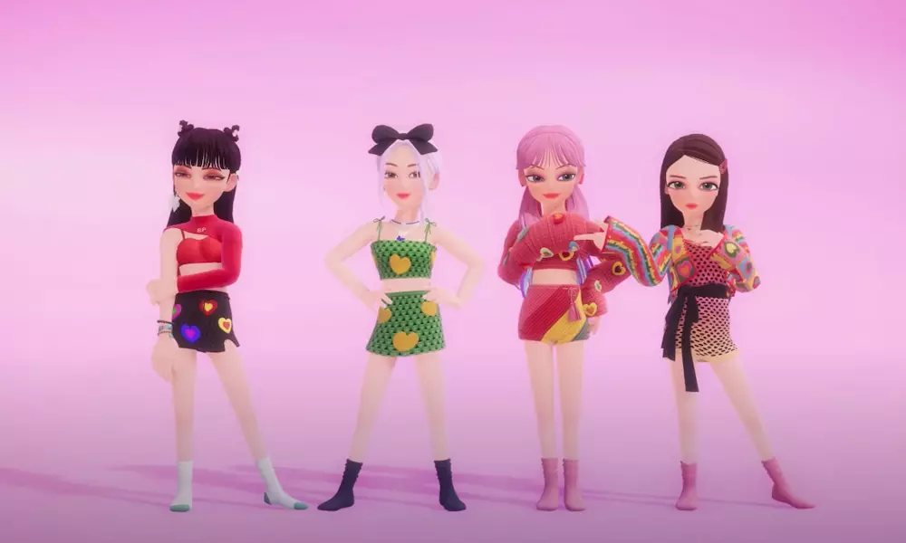 Tarisa Selena Gomez Uye BLACKPINK's 3-D Avatars Vachiita 'Ice Cream'