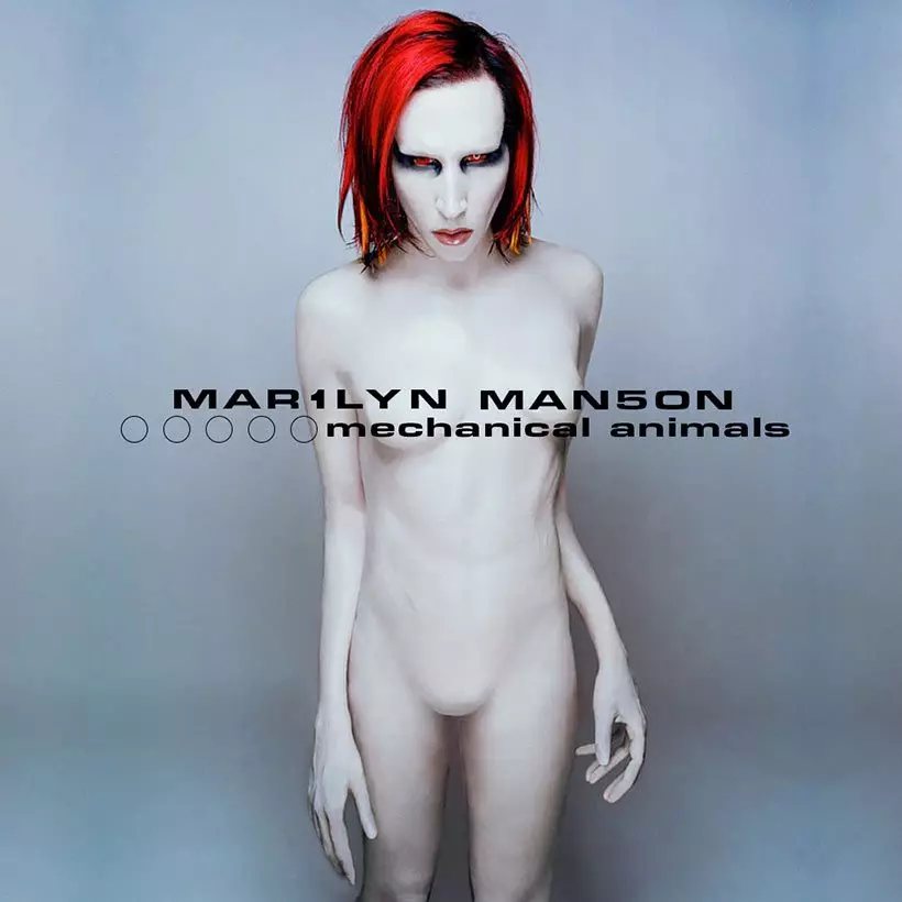 Обложка на албума на Мерилин Менсън Mechanical Animals