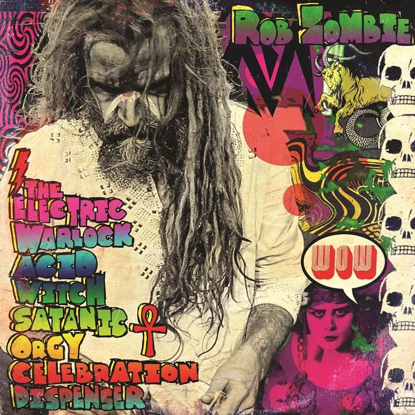 Rob Zombie The Electric Warlock Acid Witch Satanic Orgy Celebration Dispenser цомгийн хавтасны вэб оновчтой 820