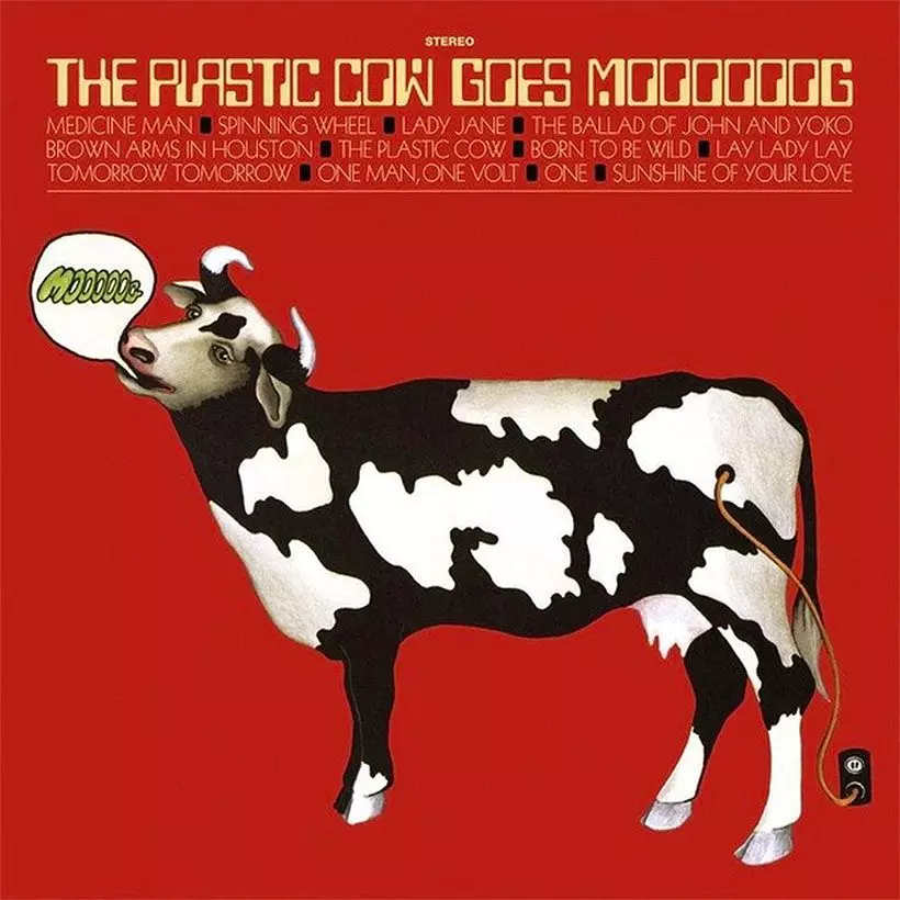 Sampul album Plastic Cow Goes Moo