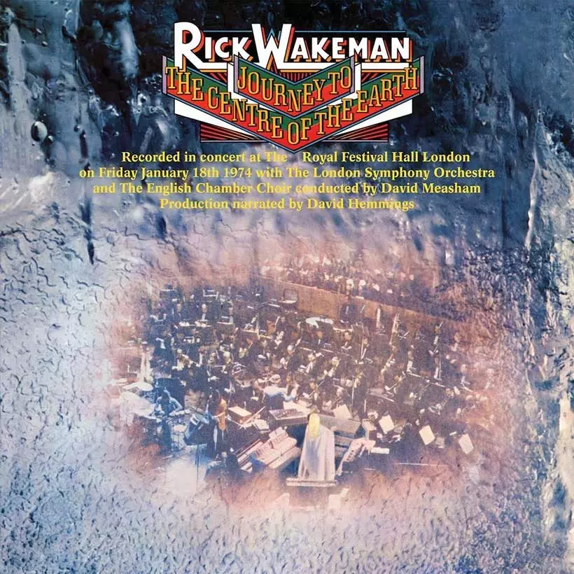 Rick Wakeman Journey To The Center Of The Earth plötuumslag vefbjartsýni 820