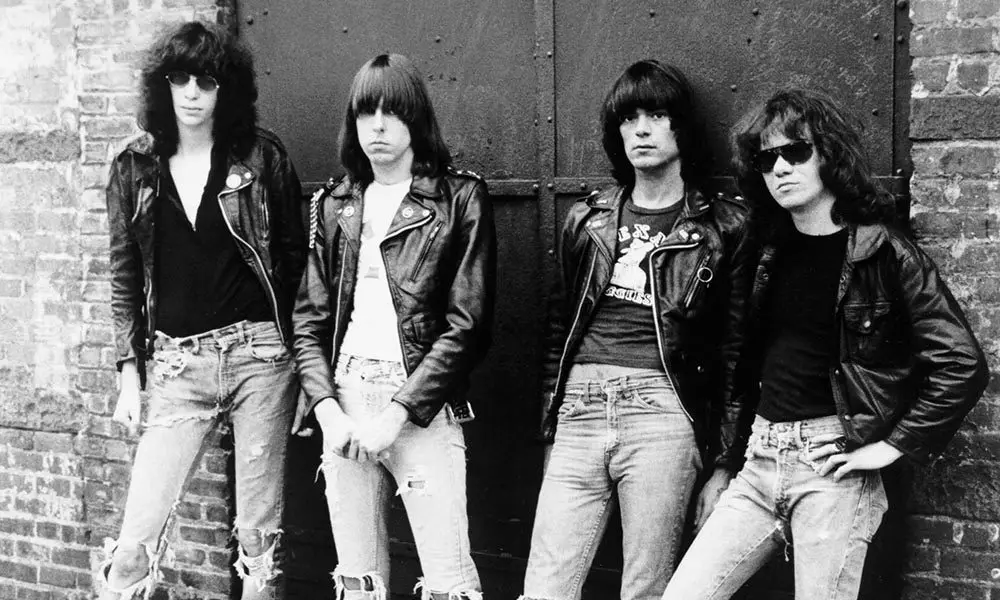 La banda de punk de la ciudad de Nueva York Ramones