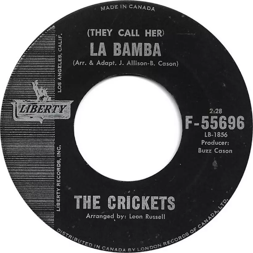 La Bamba Crickets-nek hívják